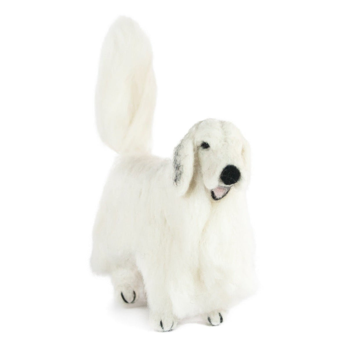 Great Pyrenees Felted Alpaca Dog Sculpture Ornament – Lanart Alpaca