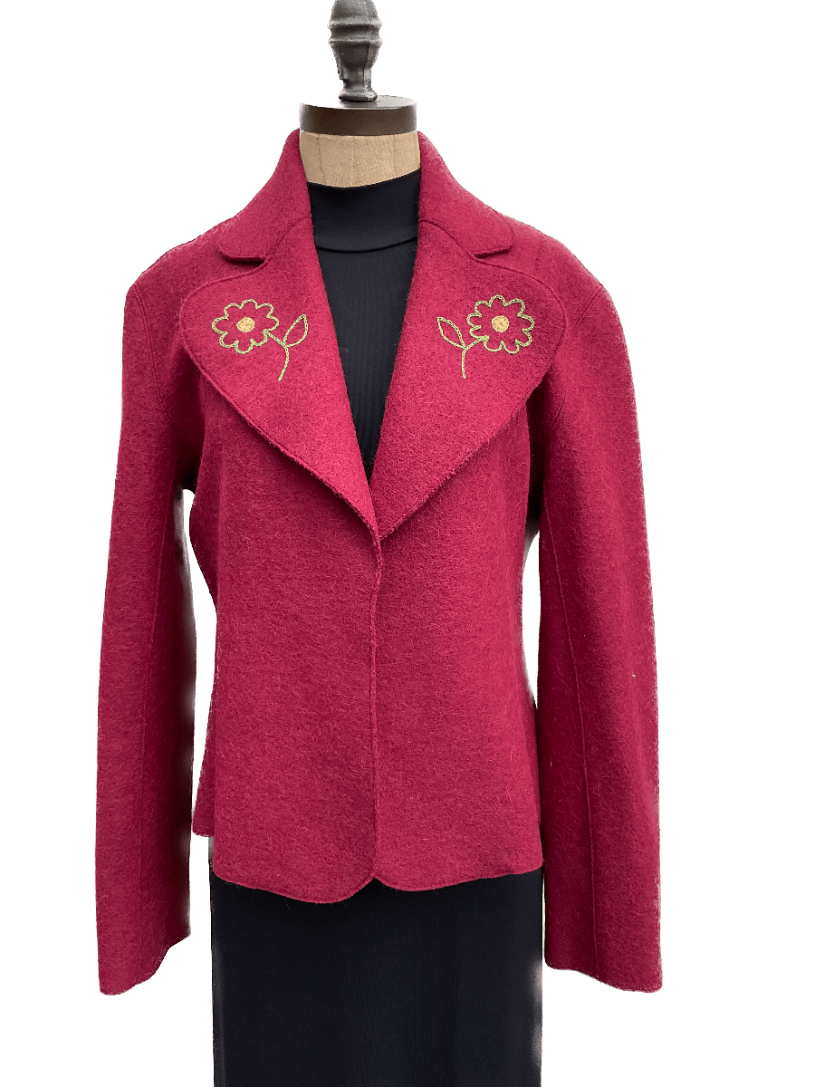 Flower Power Jacket — Studio – Lanart Alpaca